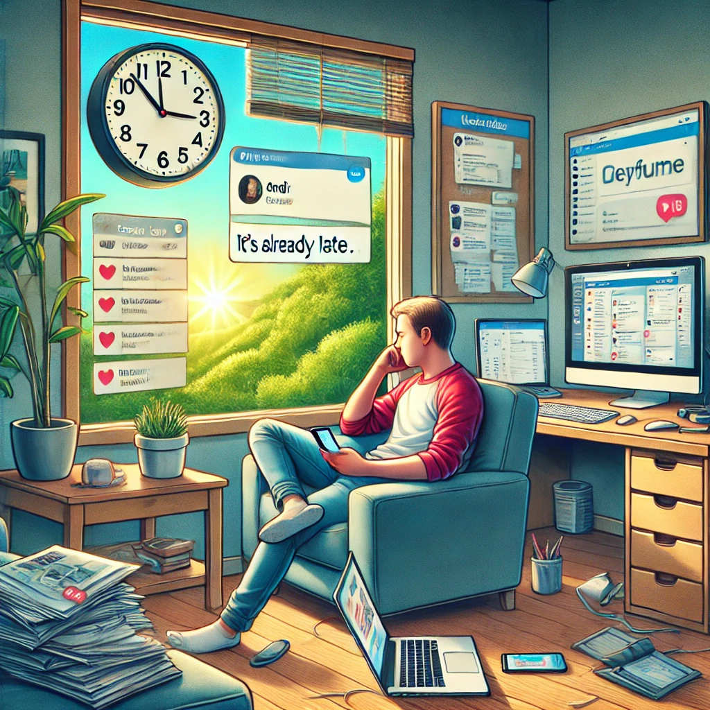 Jangan Jadi Manusia Lelet Karena Gadget – Bukit Pelangi